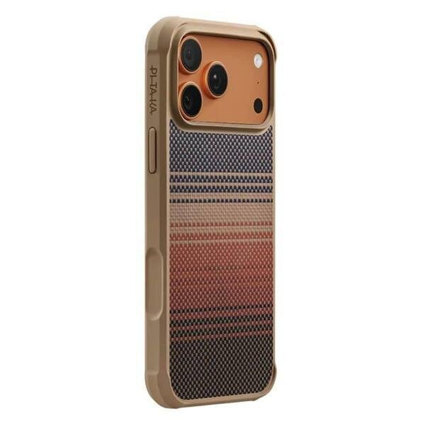 Чехол для смартфона, телефона Pitaka Aramid ProGuard Case для iPhone 17 Pro Max, Sunset KI1702MGPM