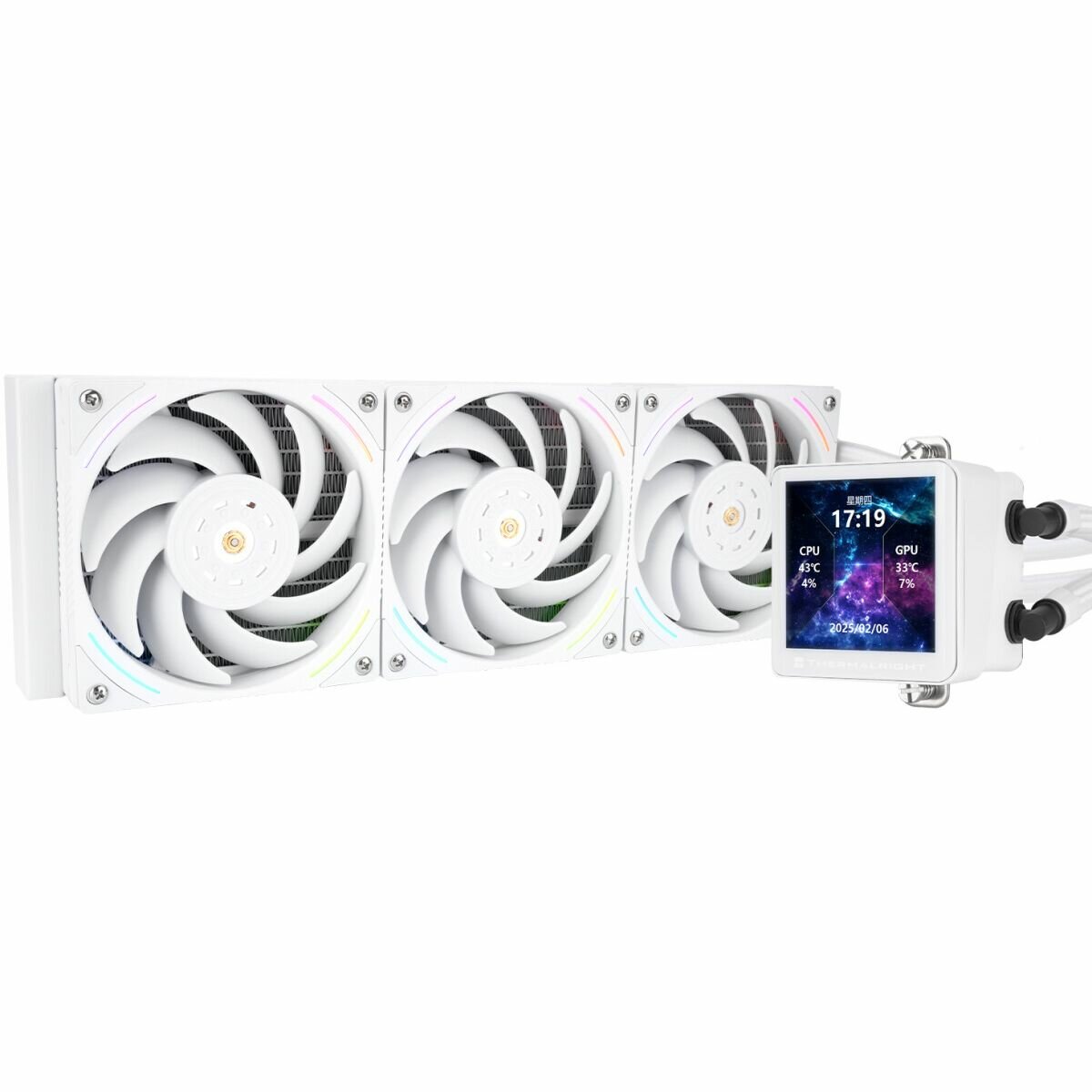 Система водяного охлаждения для ПК Thermalright F-VISION-WH-360-ARGB-V2 120 мм A-RGB