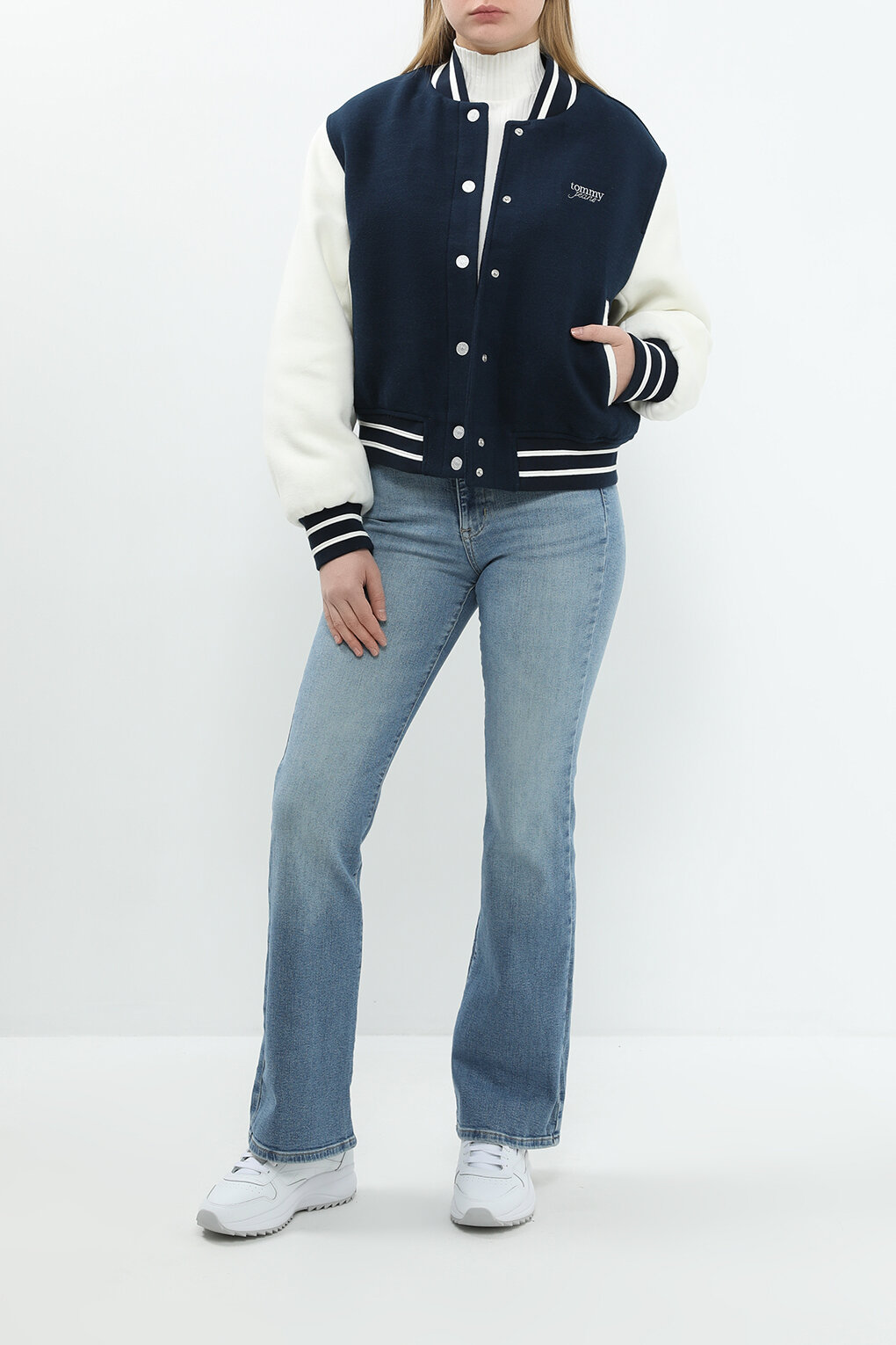 Куртка Tommy Jeans, размер M, синий — фото 1