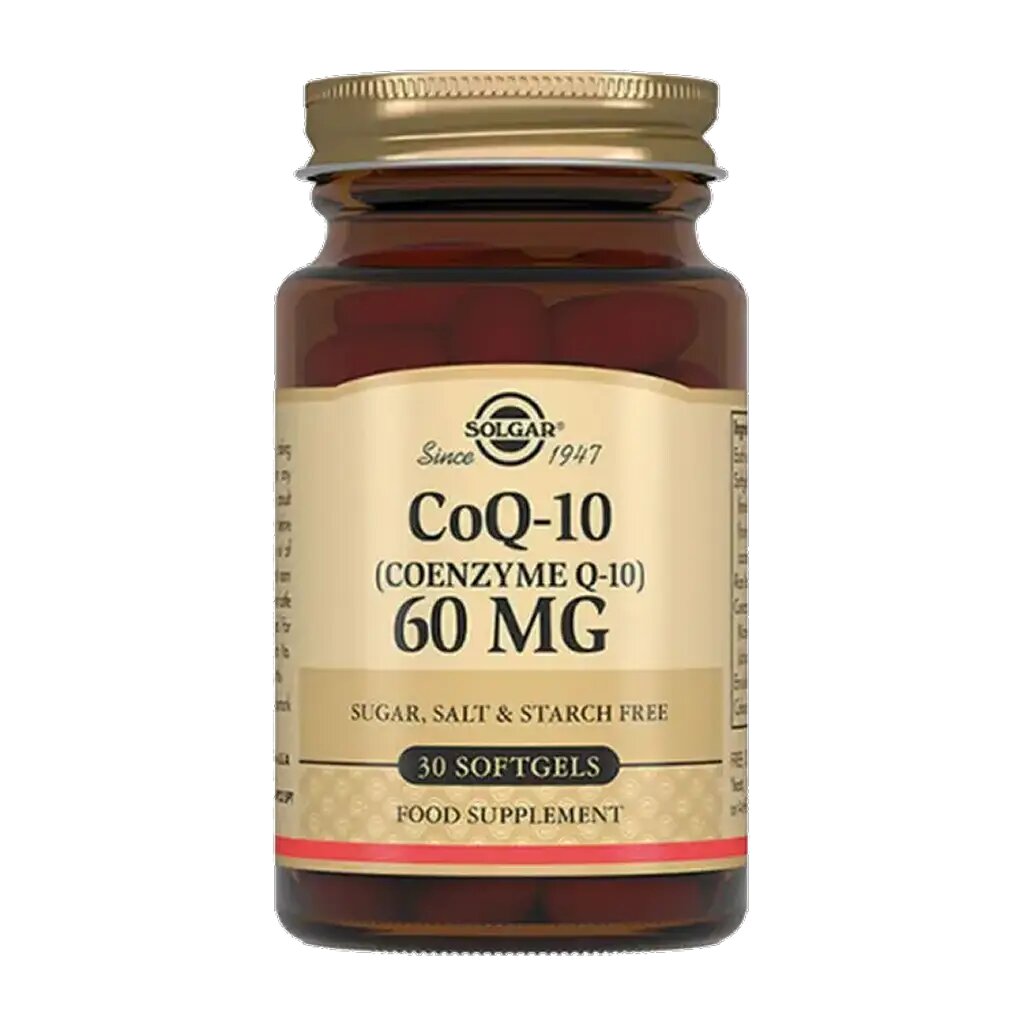 Solgar Коэнзим Q10 60 мг капсулы массой 323 мг / 399 мг 30 шт