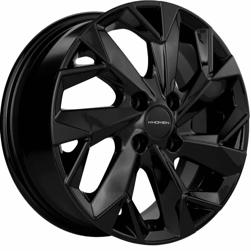 Литой колесный диск Khomen Wheels KHW1508 (Lada Granta) 6x15/4x98 ET35 D58,6 Black