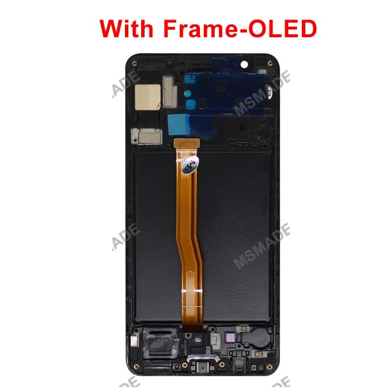Дисплей OLED LCD С Тачскрином Для Samsung A7 2018 (A750, A750F, A750FN) - Запчасть Для Ремонта Мобильного Телефона