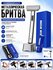 Бритва металлическая Razor 807 с подставкой и двойными лезвиями, 4.4см x 11.4см,...