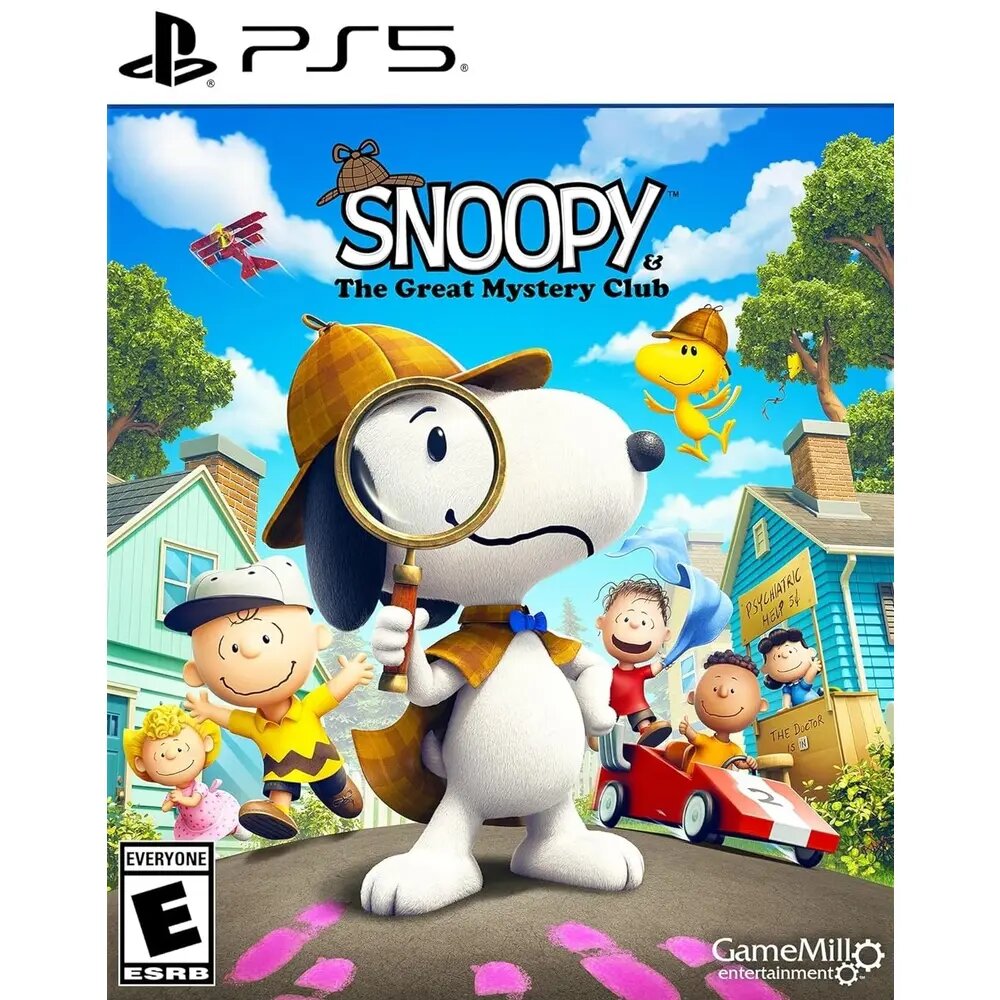 Игра Snoopy The Great Mystery Club (PS5) GameMill Entertainment Blu-ray диск 3+