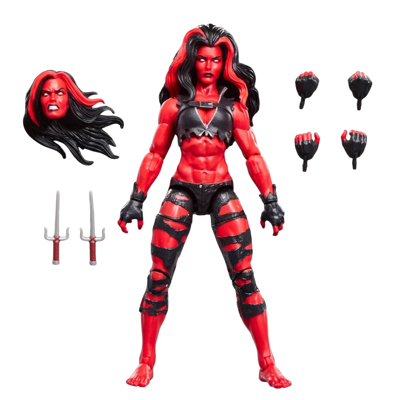 Marvel Legends Red She-Hulk Hulkettes фигурка 6 дюймов