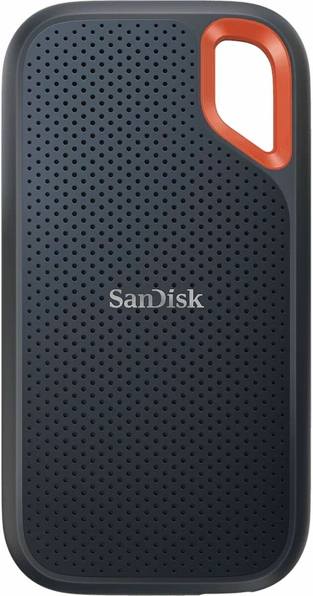 SanDisk 1 ТБ Внешний SSD-диск Extreme (SDSSDE61-1T00-G25), USB 3.2, до 1050 Мбайт/сек, Черный