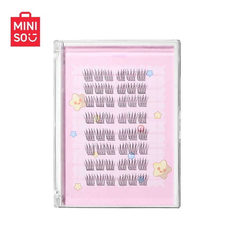 Накладные ресницы MINISO в стиле Fox, без клея, самоклеящиеся, без основания, натуральные, многоразовые. Обновленный