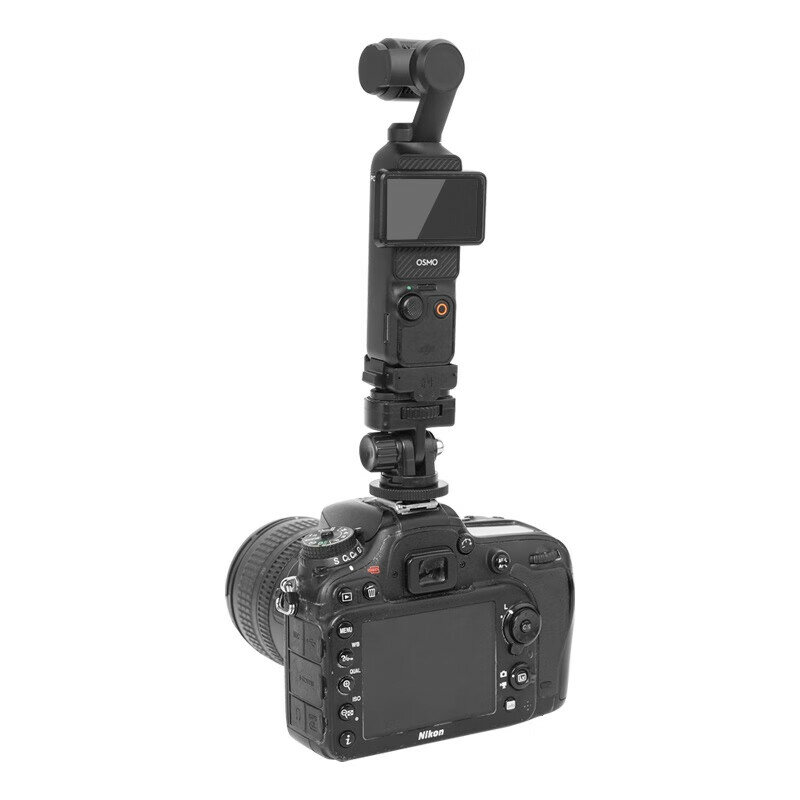 Qiye адаптер для крепления DSLR-камеры на горячий штырь для DJI Pocket 3 Версия：Специфичная для Pocket 3Цвет：Съемный