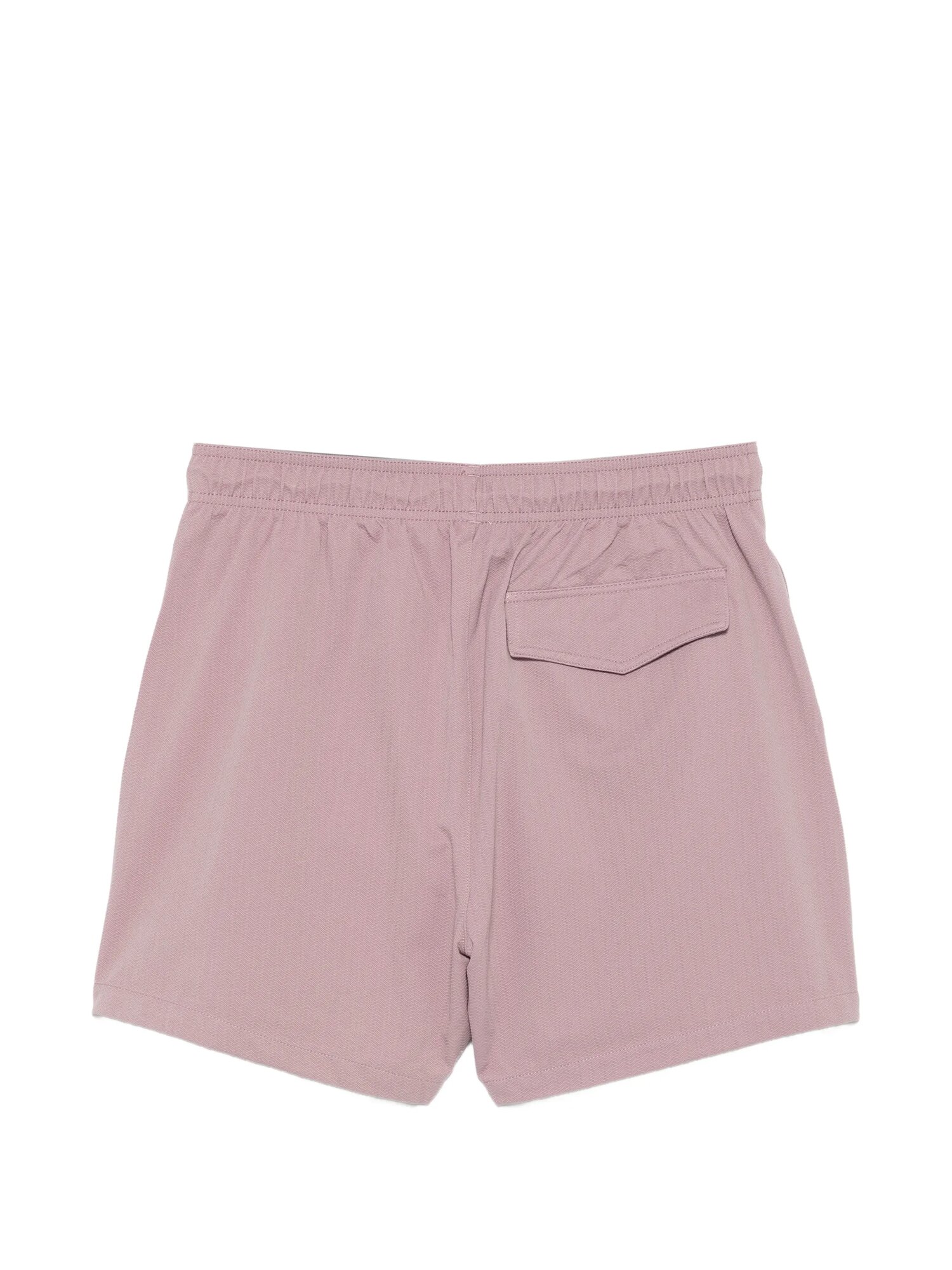 Шорты для плавания EMPORIO ARMANI Chevron-weave swim shorts, размер XL, coral pink — фото 1