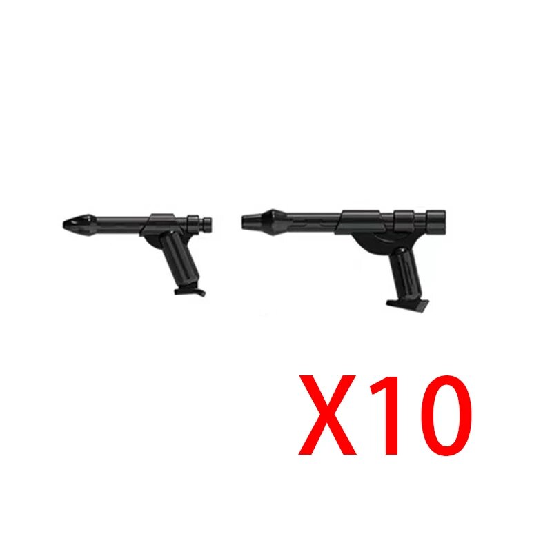 Военные строительные блоки MOC B04 Черный, -20PCS