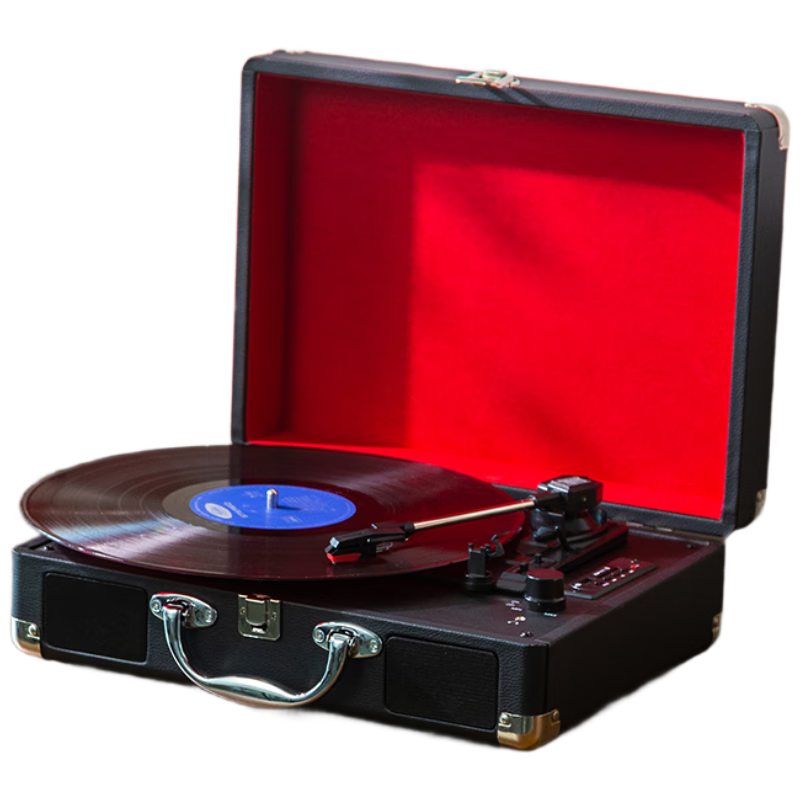 YEARS STAY Ретро Bluetooth-колонка черно-красная USB-флешка виниловый проигрыватель высококачественный проигрыватель