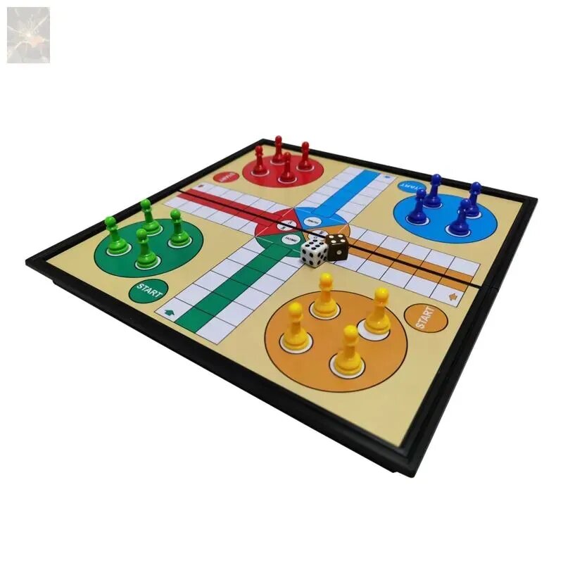 Портативные магнитные настольные игры Ludo, складные летные игры, летающие шахматы
