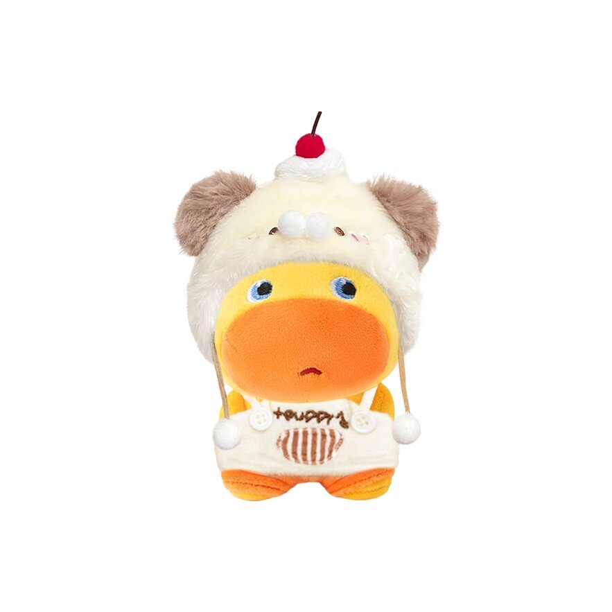 Love x Capybara Lulu Keychain Pulling Series Dun Dun Cute Trendy Design Comforting Companion Smooth Cloth Doll Plush Pendant 10 cm