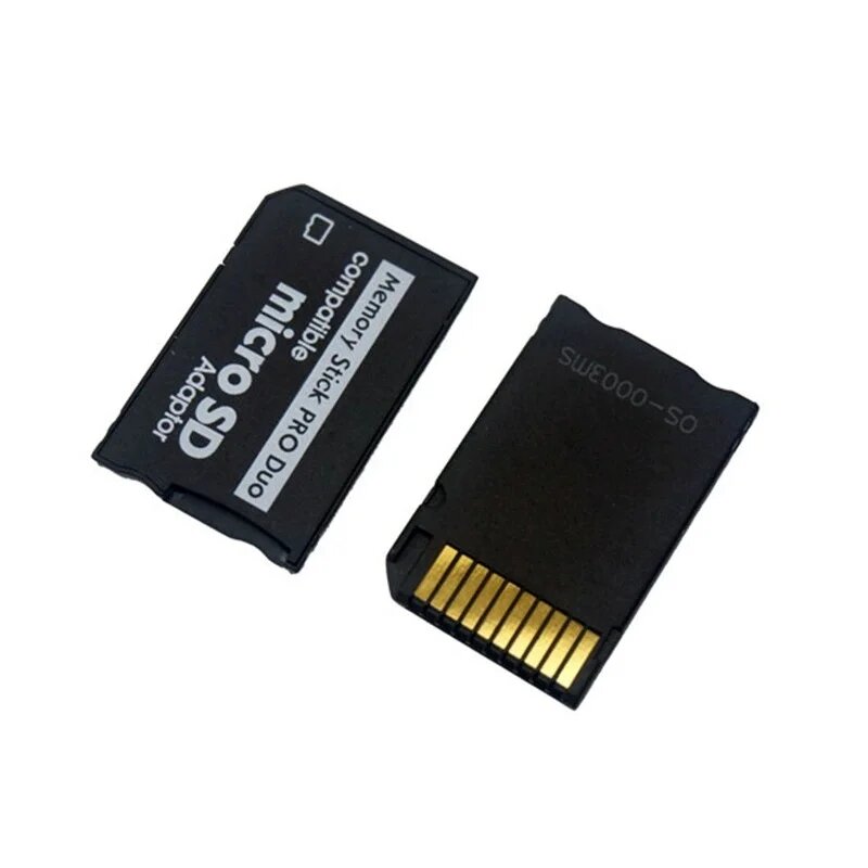 Micro SD карта 128 ГБ + адаптер Memory Stick PRO Duo — фото 1