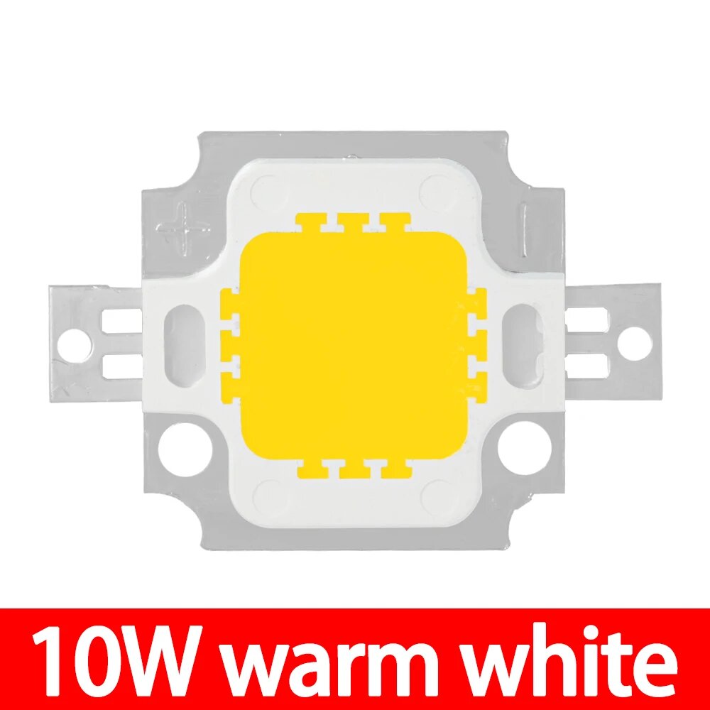 COB светодиодный чип 10-100 Вт LED 10W Warm White