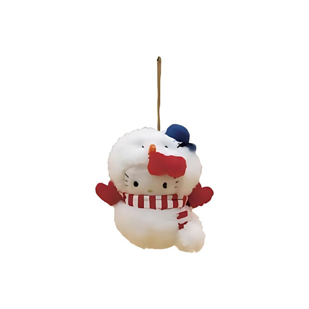 Санрио Christmas Series Американская версия Снеговик Hello Kitty Милый стиль Кукла Плюшевый Украшение 15 см Длина тела