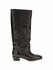 Ботинки P.A.R.O.S.H. Grained-leather knee-high boots, размер 37