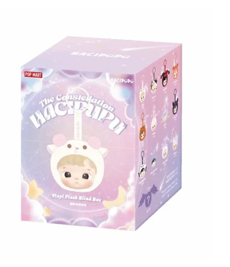 POP MART HACIPUPU The Constellation Series виниловые фигурки，Случайные стили