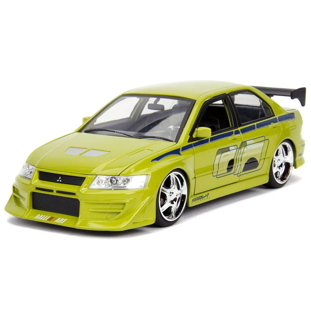 Модель Машинки Форсаж 1:24 Mitsubishi Lancer EVO VII (Пол за рулем)