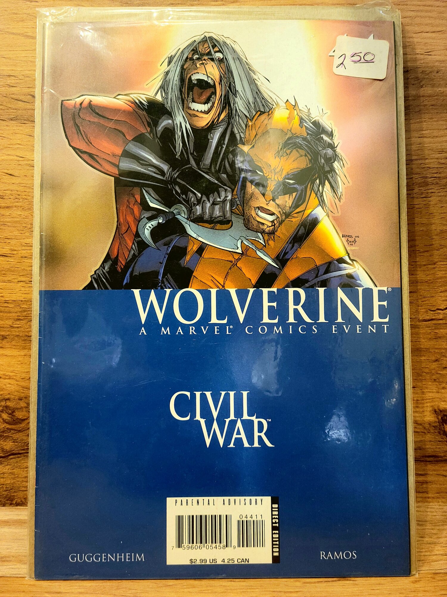 Wolverine #44. Оригинальный Комикс