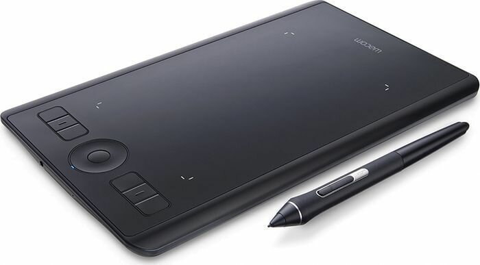 Wacom Графический планшет Intuos Pro S Bluetooth, формат A6, черный