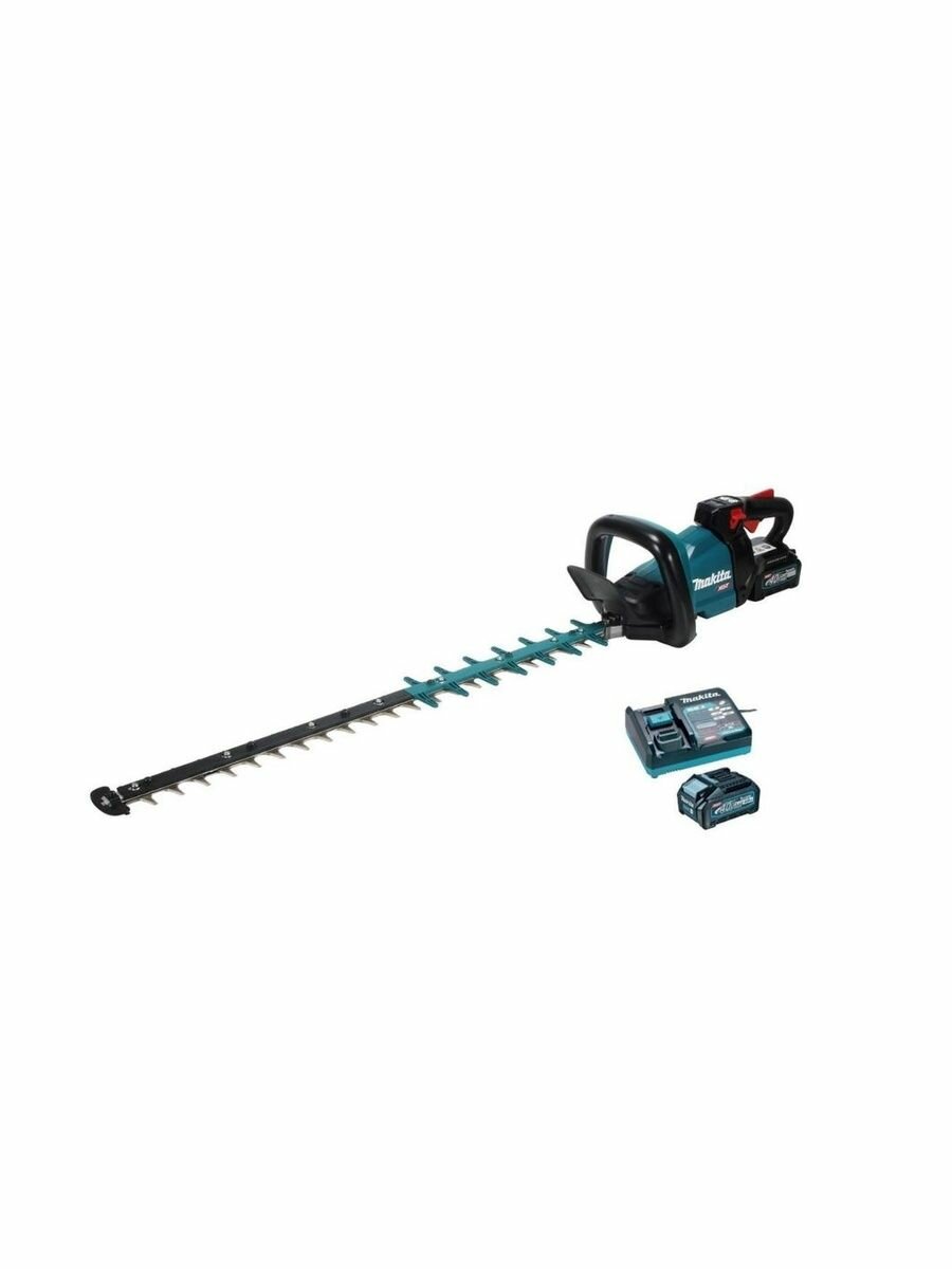 Аккумуляторный кусторез Makita UH005GRF, 40В XGT, 75см 720Вт. (1АКБ 4Ач, З/У)