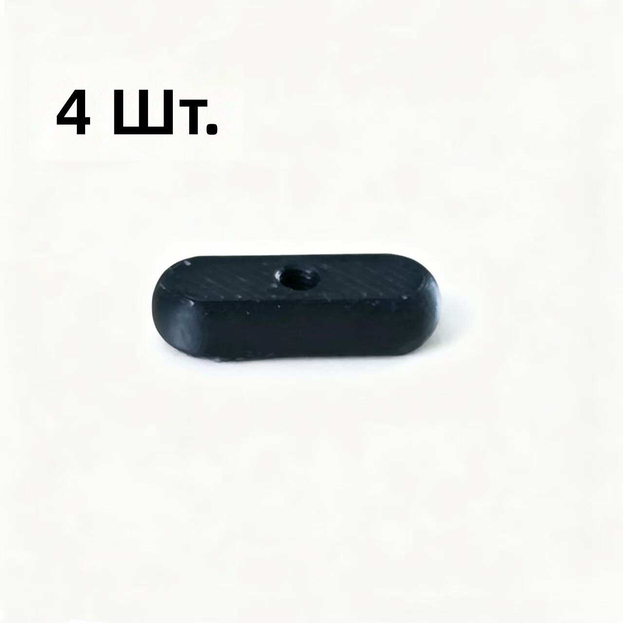 Ограничители для навеса автодома 4 шт, совместимые с винтами M3, зажимы для крепления на крышу транспортного средства, аксессуары для кемпервана, черные