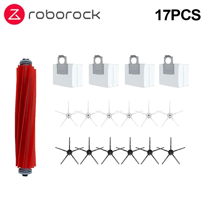 Аксессуары для робота-пылесоса Roborock S7 MaxV Ultra Красный, 17pcs