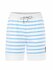 Шорты MARC CAIN Striped drawstring-waist shorts, размер 42, бежевый/белый