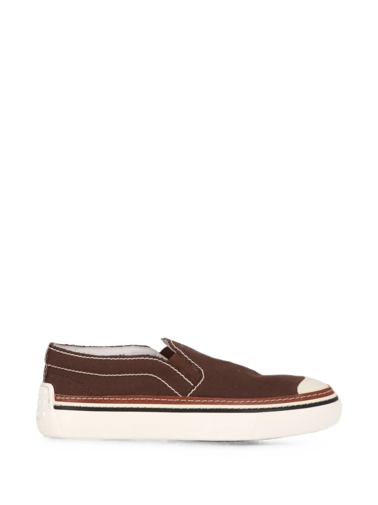 Лоферы Contrast-stitch Gommino loafers