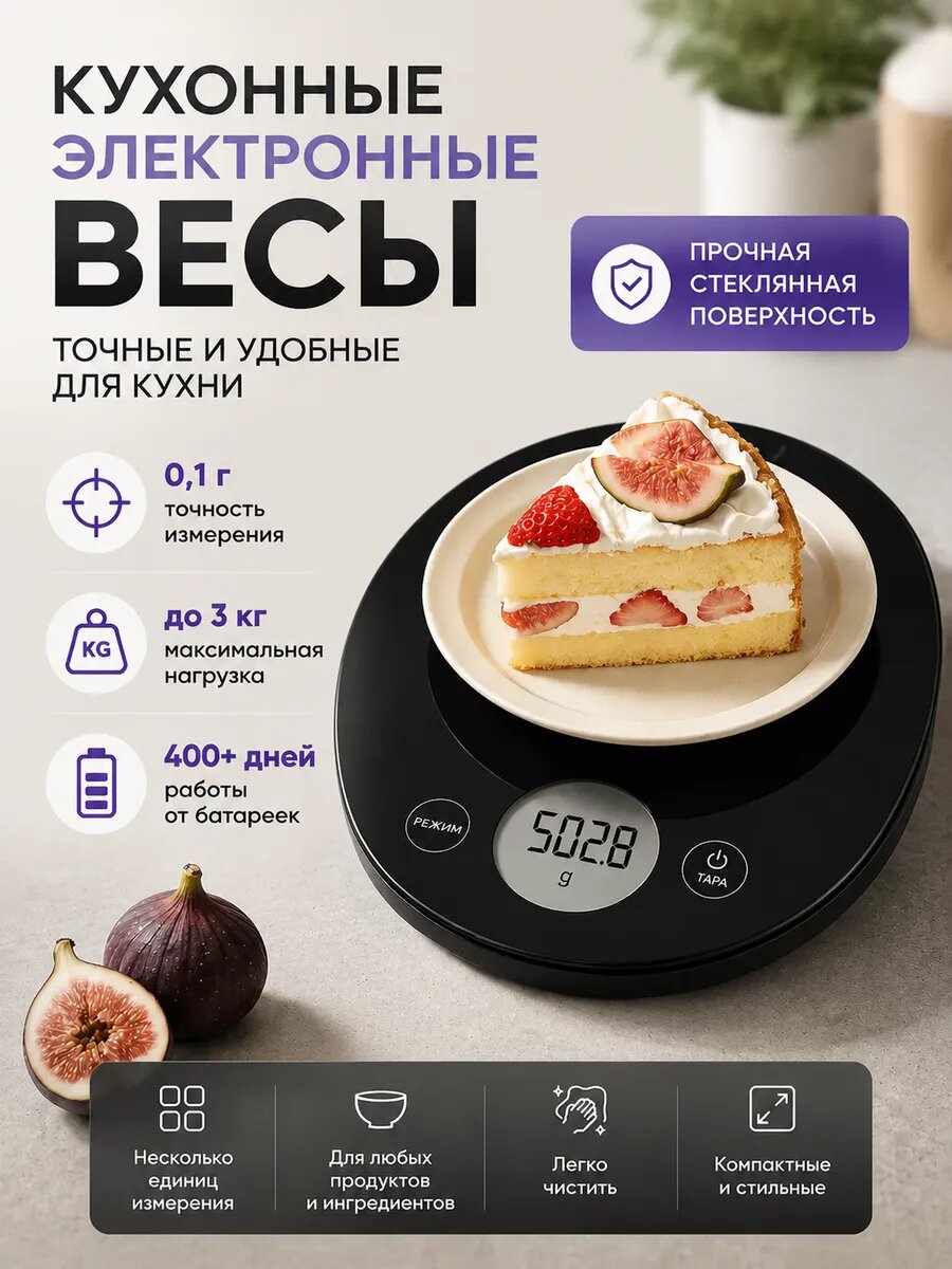 Весы электронные кухонные Xiaomi