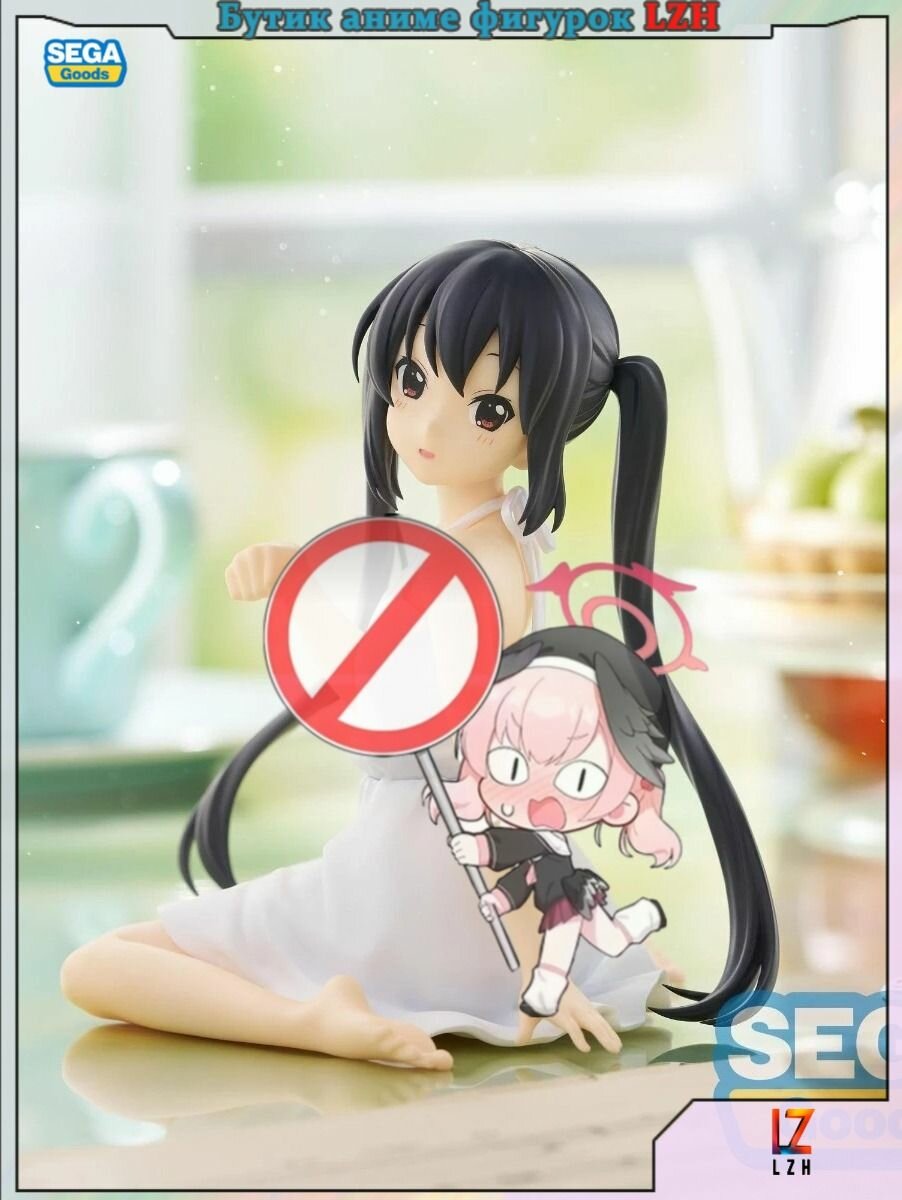 Аниме Фигурка SEGA Yumemirize Адзуса Накано(Nakano Azusa) Кэйон!(K-ON) 13см (LZH)