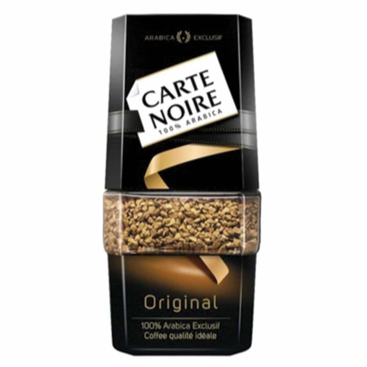 Кофе растворимый Carte Noire, сублимированный, 190г, стеклянная банка, 22513