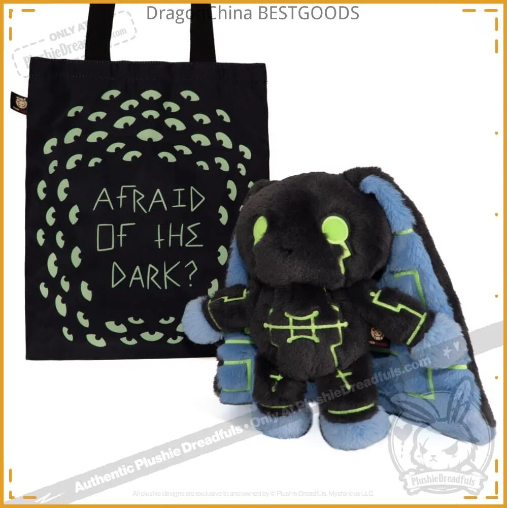 Мягкая игрушка Кролик Никтофобия 28 см, плюшевый зайка Plushie Dreadfuls