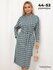 Платье Valentina. DRESSES Базовая коллекция, размер 44, белый/зеленый