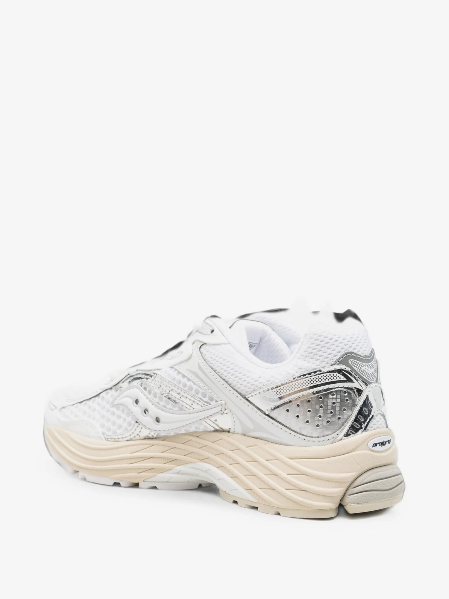 Кроссовки saucony Mesh panelled sneakers, размер 9.5 US, белый — фото 1