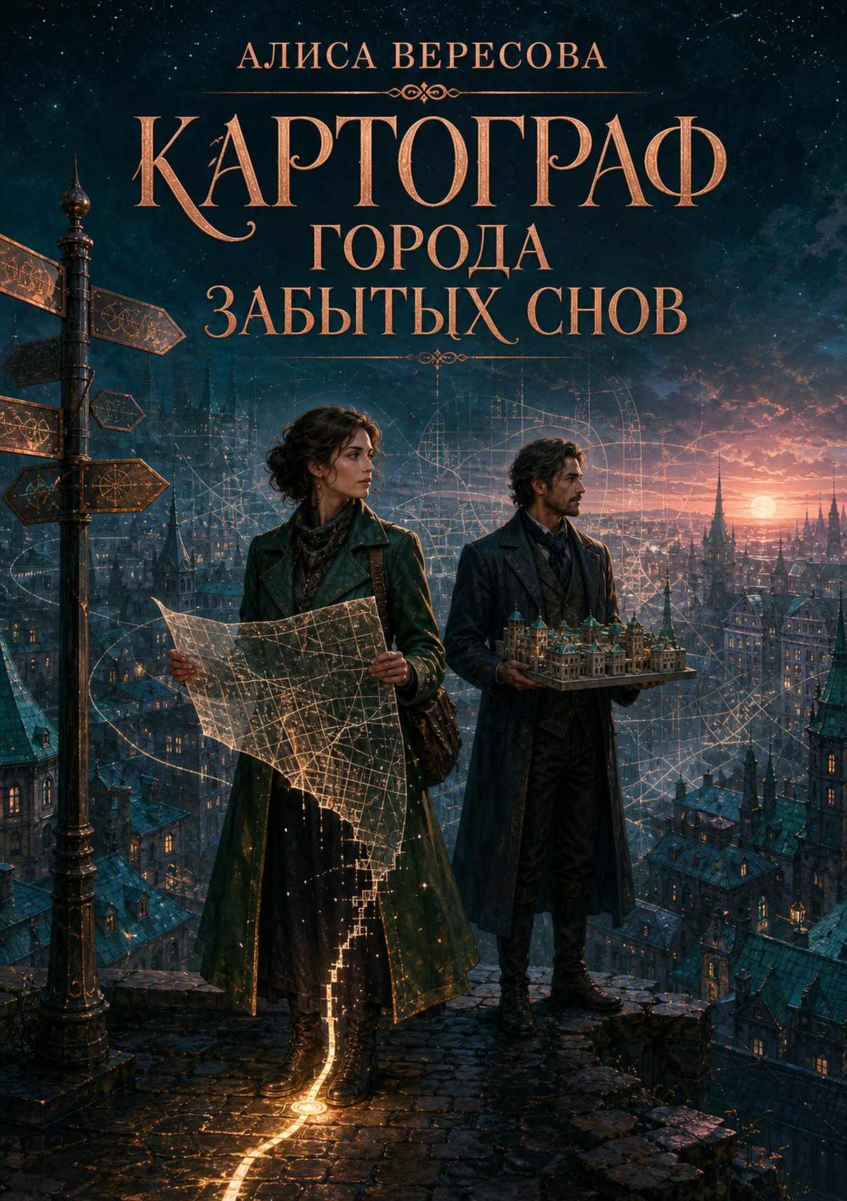 Картограф города забытых снов, Алиса Вересова, электронная книга, PDF