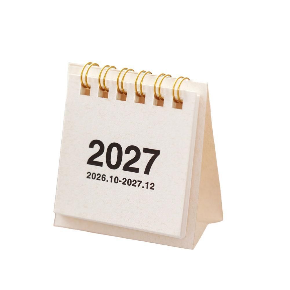 Настольный календарь, с октября 2026 года по декабрь 2027 года, подходит для студентов