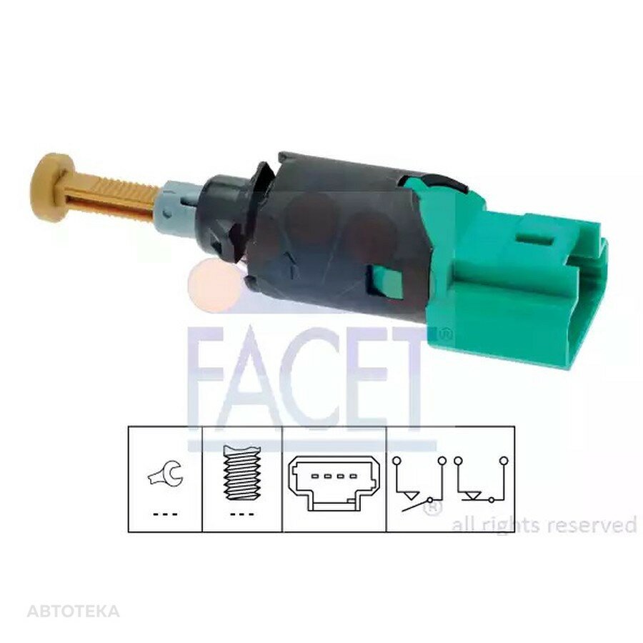 Датчик включения стоп-сигнала FACET 71213
