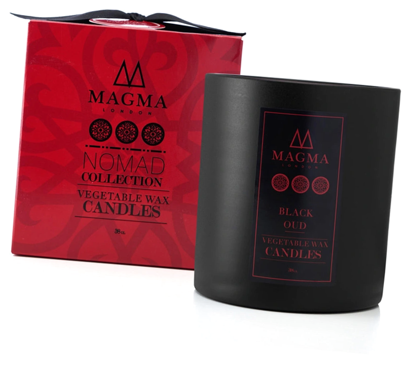 Свеча Номад Коллекшн Черный Уд 380 гр от Магма Лондон - Magma London Black Oud