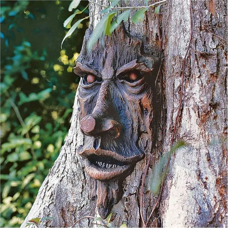Садовая скульптура Greenman из смолы