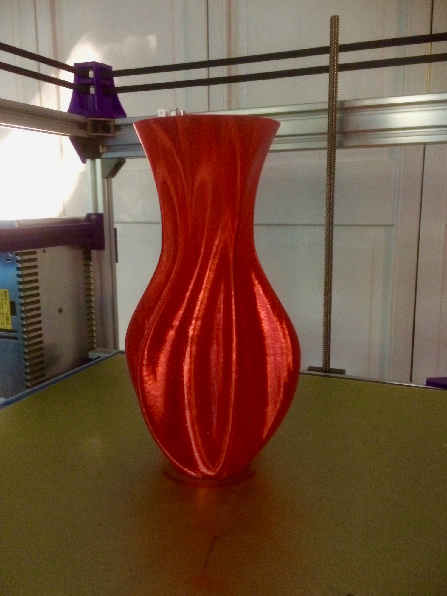 Ваза декоративная дизайнерская, 3D-печать, 3DOPRU арт. VASE-PR-21127