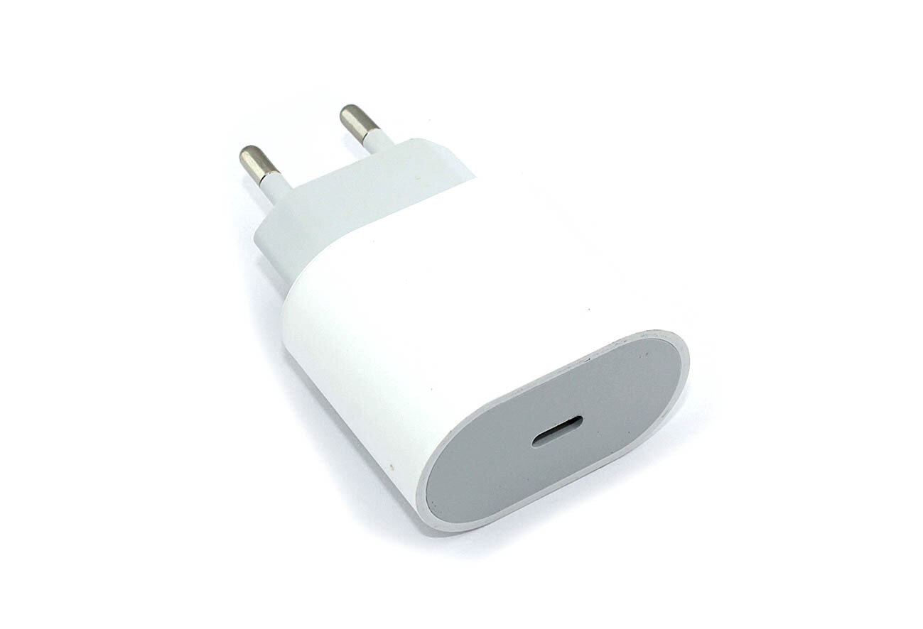 Блок питания (сетевой адаптер) Apple 5V 3A / 9V 2A / 12V 1.5A 18W USB Type-C OEM тип VB