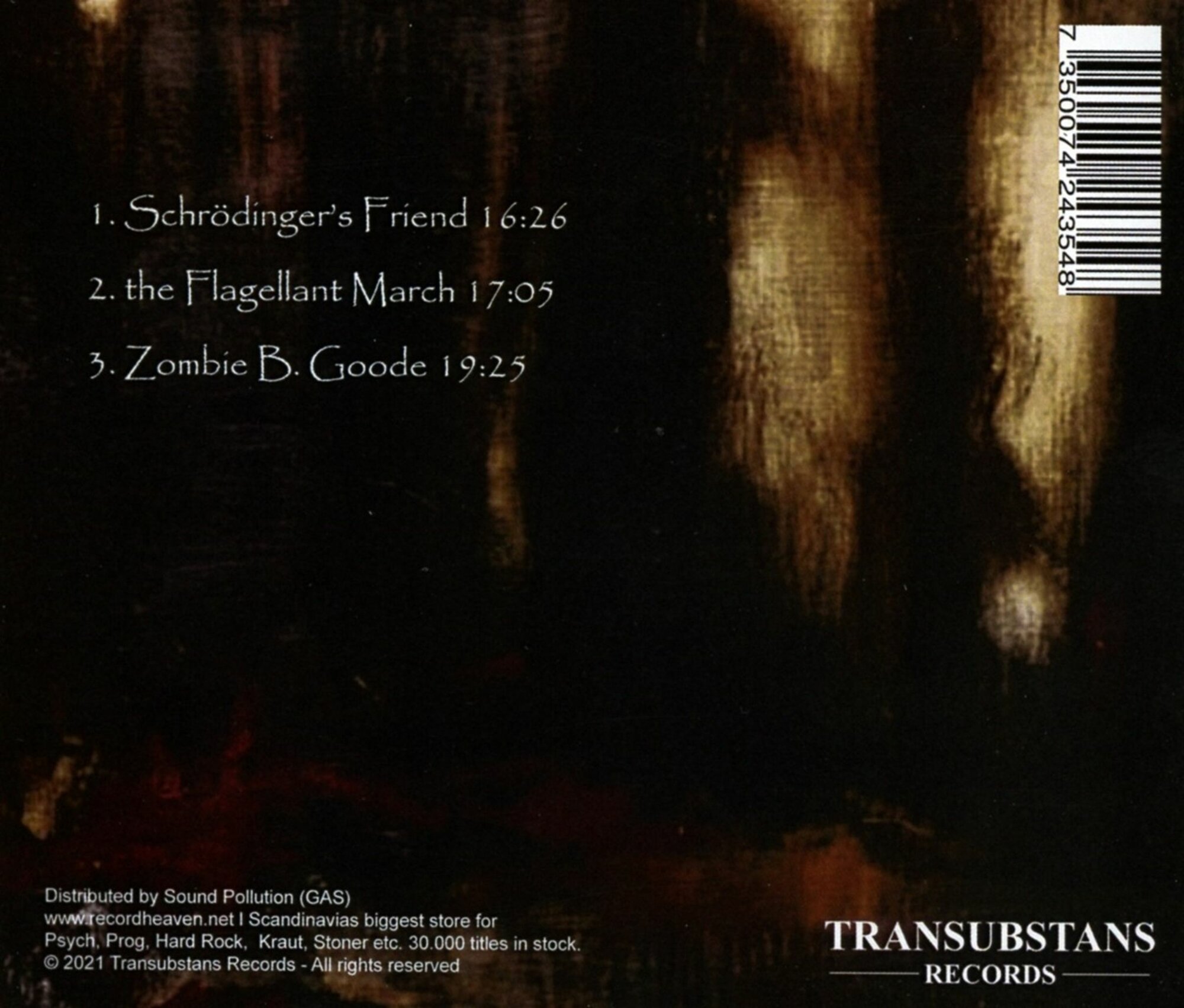 Компакт-диск Simon Steensland - Let's Go To Hell (CD) (1 CD) — фото 1