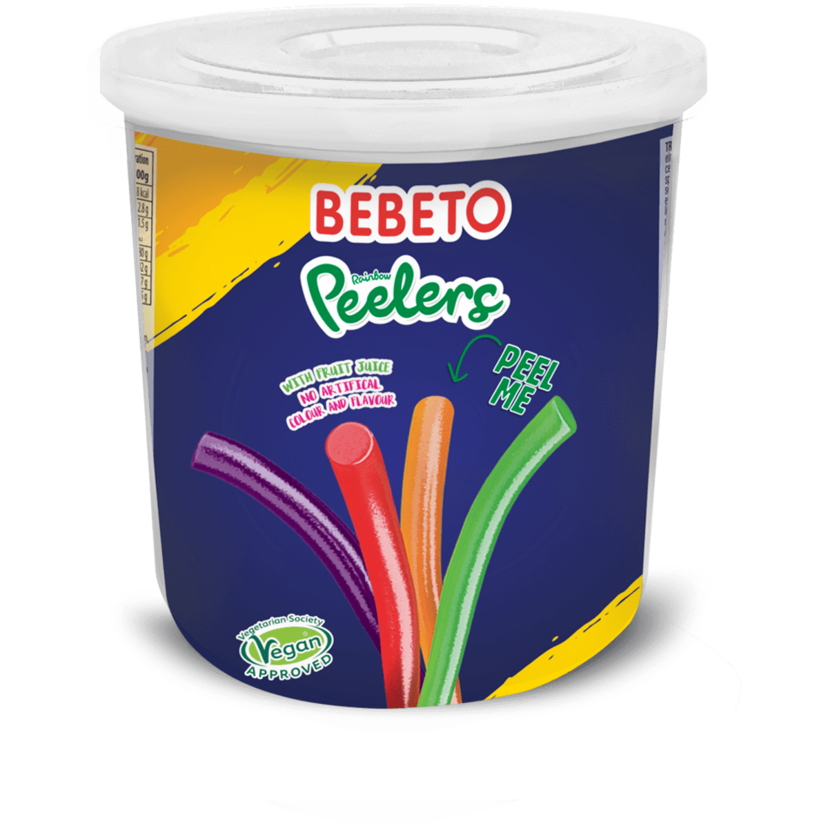 Мармелад жевательный Bebeto Peelers Tubs 18 г