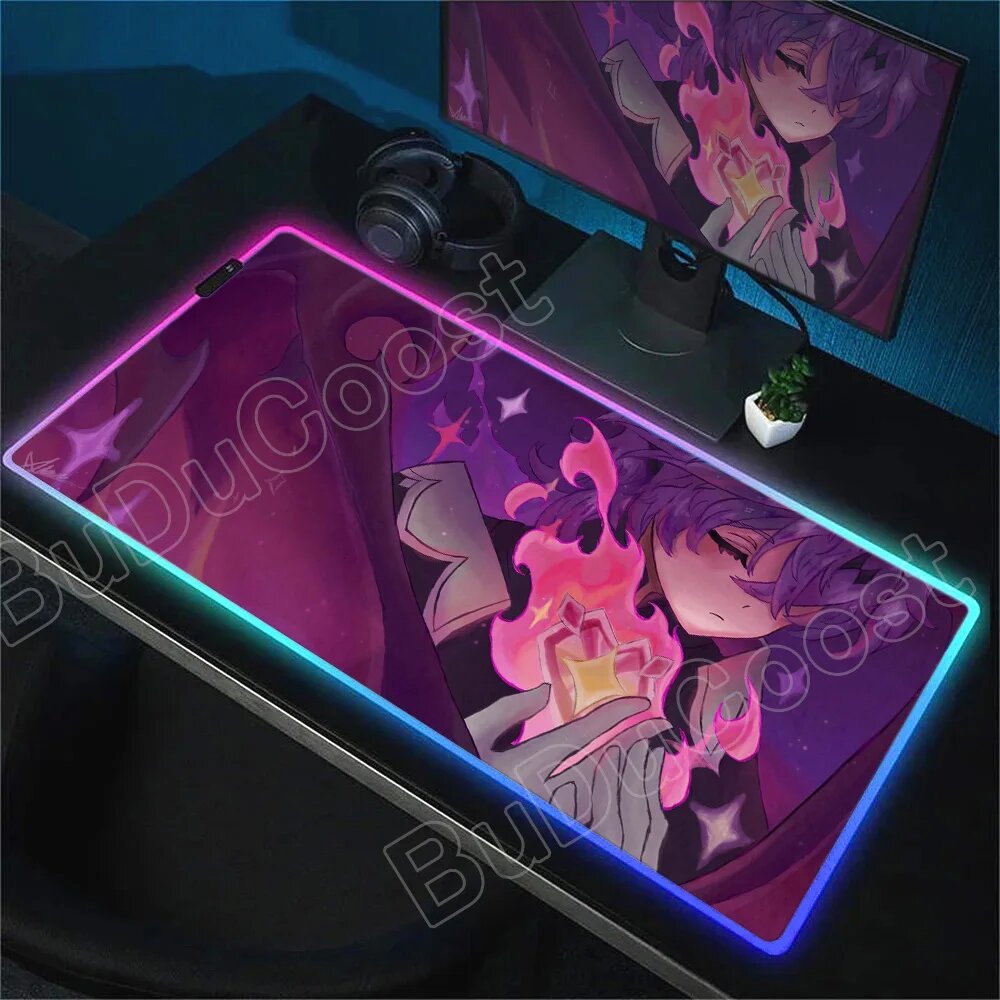 RGB коврики для мыши Genshin Impact Durin RGB700x400x3mm, RGB8