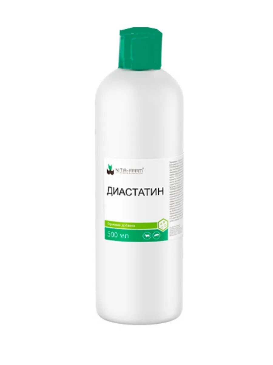 Диастатин, кормовая добавка, флакон без дозатора, 500 мл