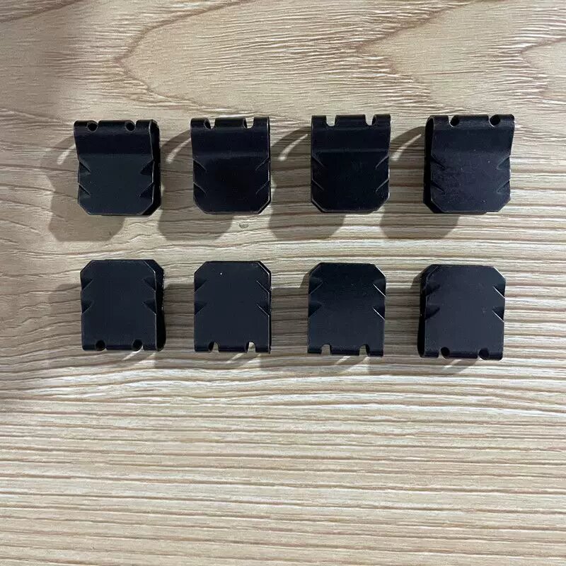 Универсальный комплект стальных крепежей для брызговика автомобиля, крепление без сверления, восемь деталей для