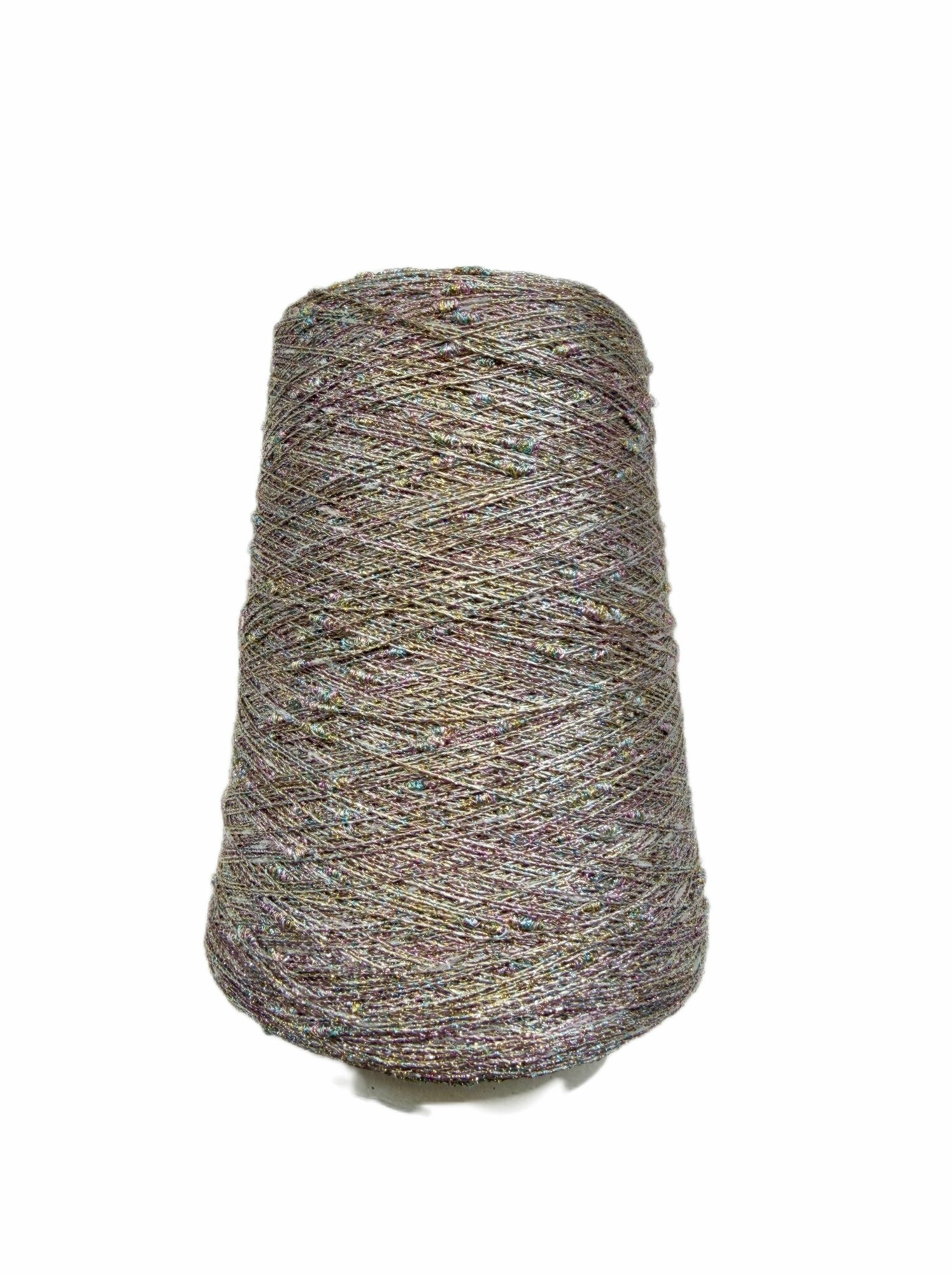 Пряжа на бобине 110г (Италия). 75% вискоза 5% п/а 20% люрекс 100г-900м