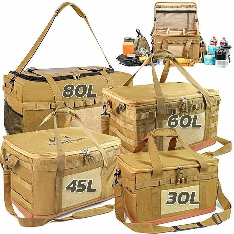 45L Сумка для хранения большой емкости для кемпинга на открытом воздухе Уличная походная сумка